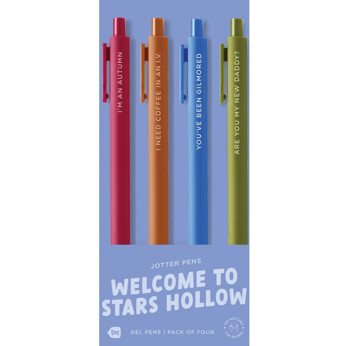 TALKING - Welcome to Stars Hollow Jotter Pens – City & State