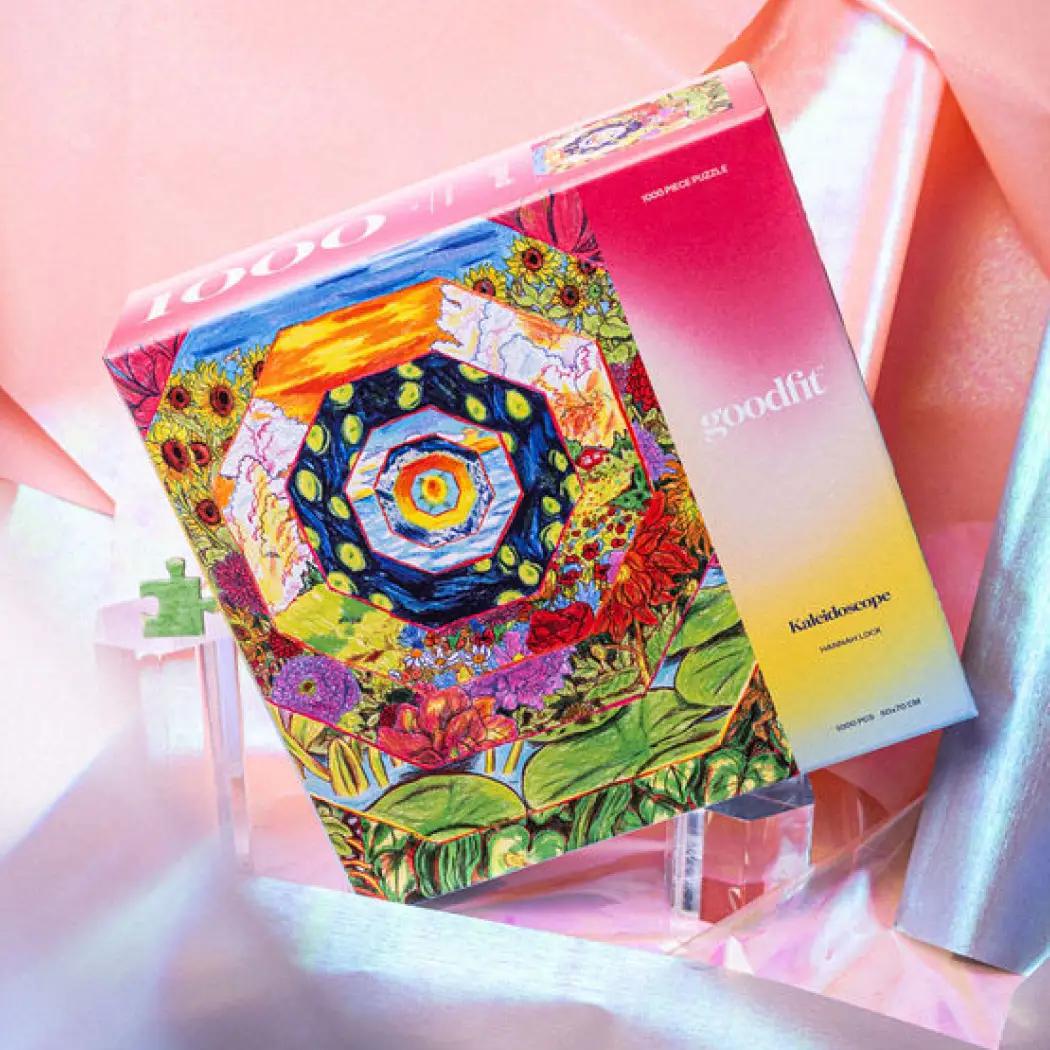GOODFIT - Kaleidoscope - 1000 Piece Puzzle – City & State