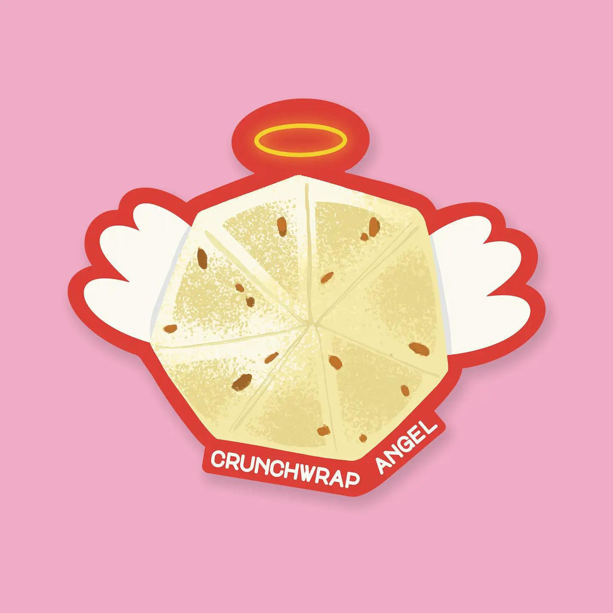 RETROPOP - Crunchwrap Angel Sticker – City & State