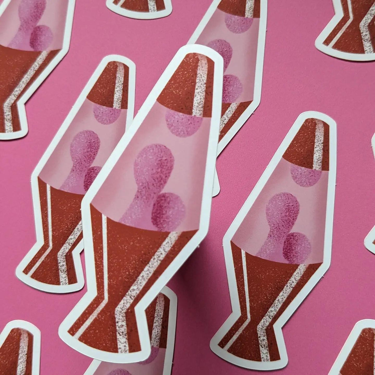 RETROPOP - Lava Lamp Sticker – City & State